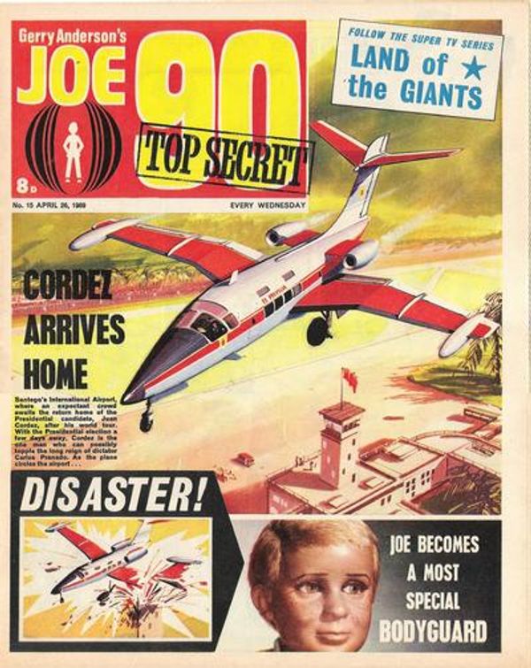 Joe 90 Top Secret #15 Value - GoCollect (joe-90-top-secret-15 )