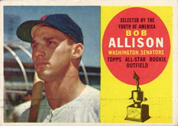 Bob Allison 1960 Topps #320 Value - GoCollect (bob-allison-1960-topps-320 )
