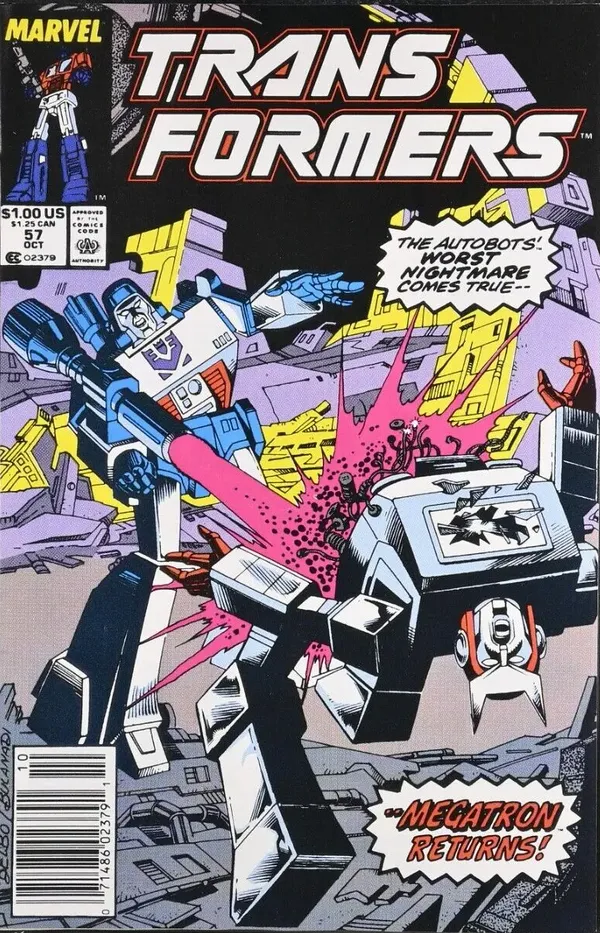 Transformers #57 (Newsstand Edition) Value - GoCollect