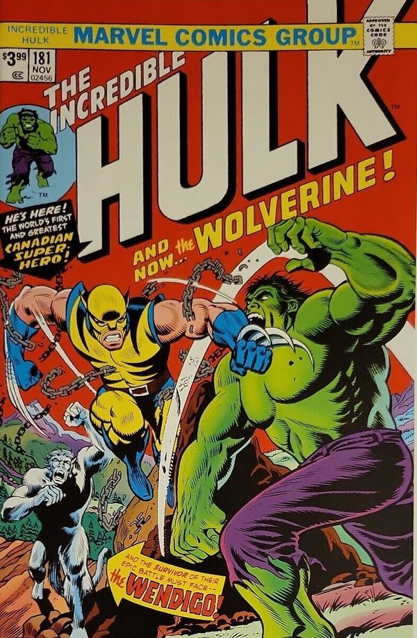 Incredible Hulk #181 (Facsimile Edition) (No Barcode Edition) Value ...