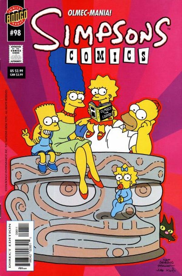 Simpsons Comics #98 Value - GoCollect (simpsons-comics-98 )