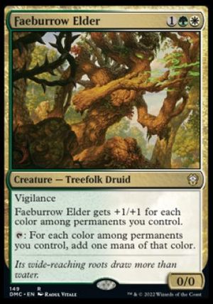 Faeburrow Elder (Dominaria United Commander Decks) Value - GoCollect