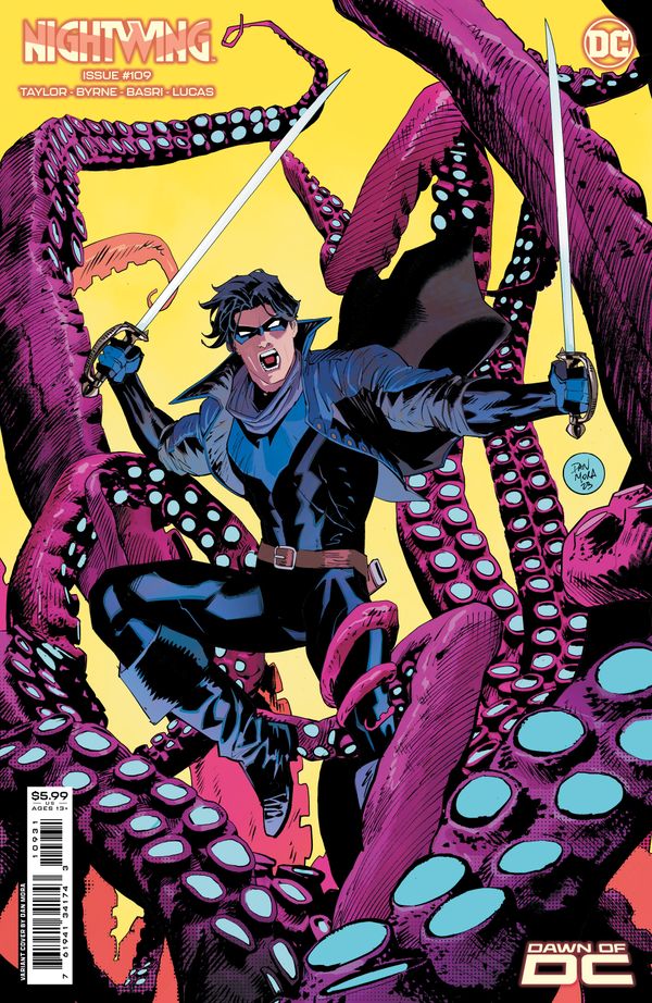 Nightwing #109 (Cvr C Dan Mora Card Stock Variant (titans Beast World ...