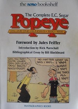 Complete E.C. Segar Popeye, The #1 Value - GoCollect