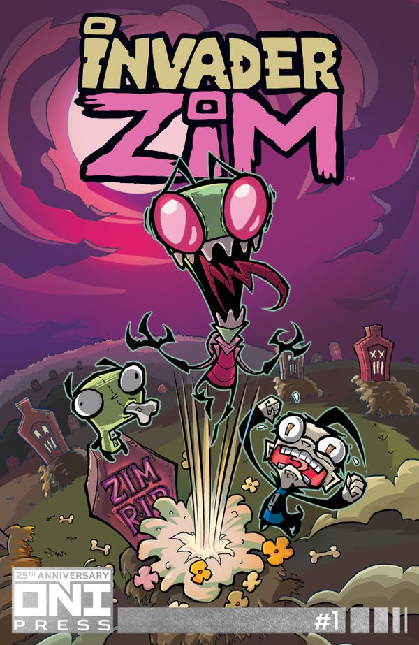 nvader Zim #1 (Oni 25th Anniversary Foil Edition) Value - GoCollect