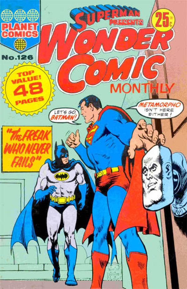 Superman Presents Wonder Comic Monthly #126 Value - GoCollect (superman ...
