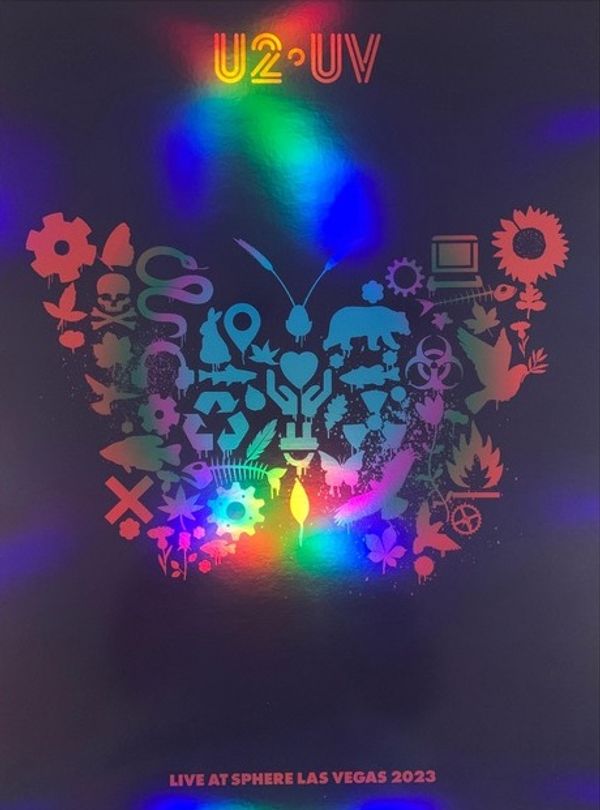 U2 UV Tour Sphere Las Vegas 2023 - Butterfly Value - GoCollect (u2-uv ...