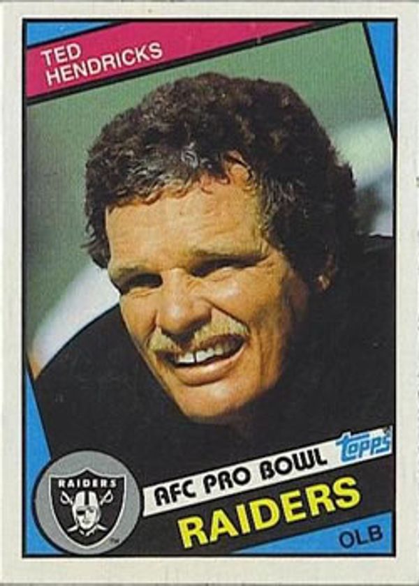 Ted Hendricks 1984 Topps #110 Value - GoCollect (ted-hendricks-1984 ...