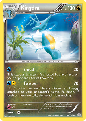Kingdra (107/160) - Primal Clash Value - GoCollect