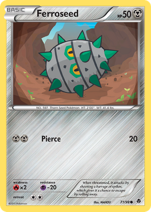 Ferroseed (71/98) - Emerging Powers Value - GoCollect
