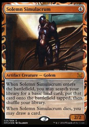 Solemn Simulacrum (Kaladesh Inventions) Value - GoCollect