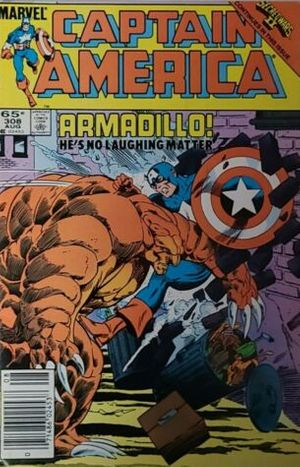 Captain America #308 (Newsstand Edition) Value - GoCollect