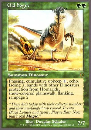 Old Fogey (Unhinged) Value - GoCollect