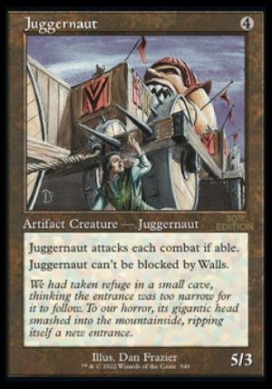 Juggernaut (Magic 30th Anniversary Edition - Old Frame) Value - GoCollect