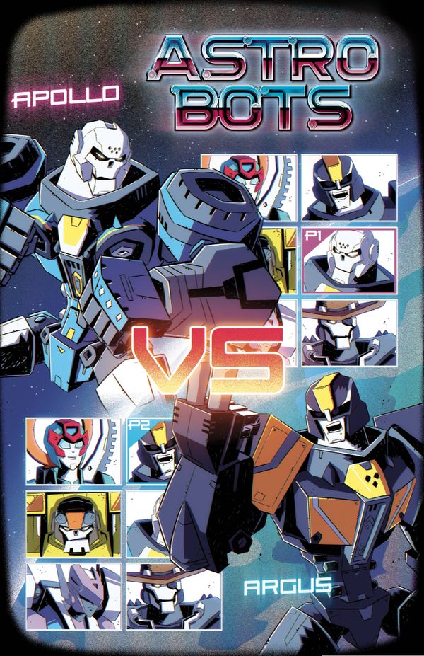 Astrobots #5 (Cvr B Burcham Fighting Game Var) Value - GoCollect ...