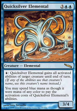 Quicksilver Elemental (Mirrodin) Value - GoCollect
