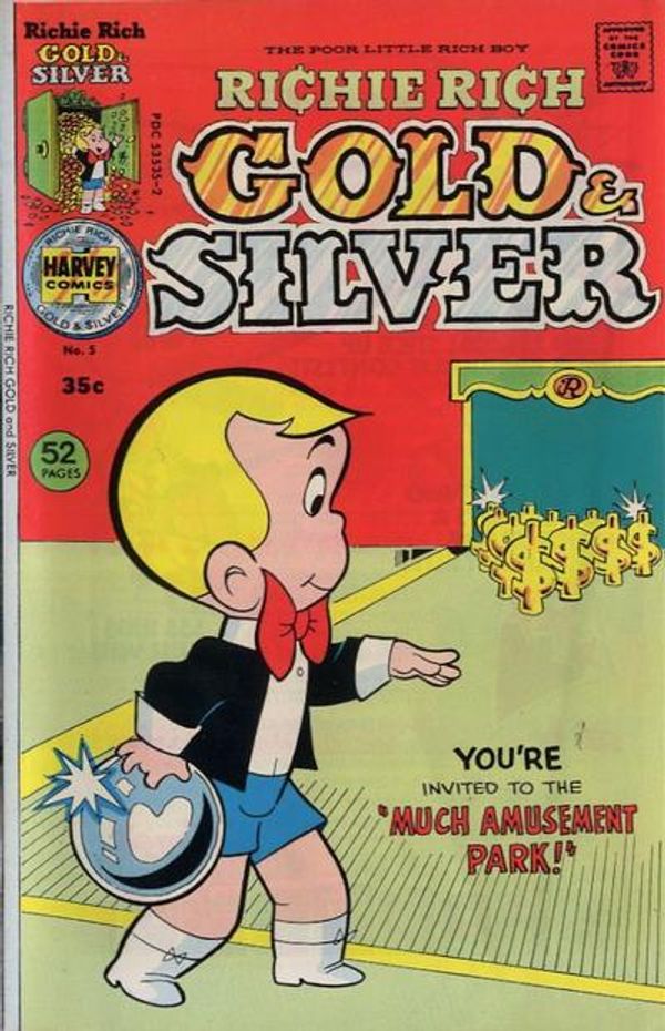 Richie Rich Gold and Silver #5 Value - GoCollect (richie-rich-gold-and ...
