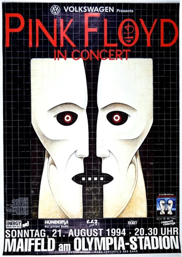 1994–Pink Floyd-Division Bell Tour-Olympia Stadium Berlin Value ...