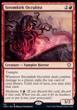 Stromkirk Occultist (Innistrad Crimson Vow Commander Decks) Value ...