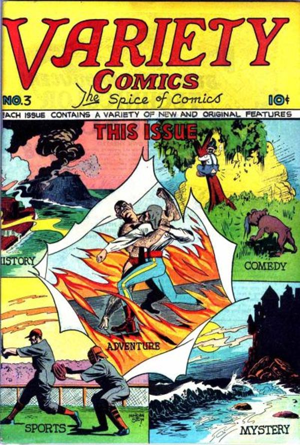 Variety Comics #3 Value - GoCollect (variety-comics-3 )