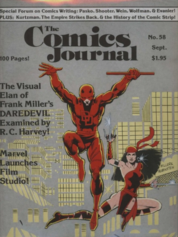 Comics Journal #58 Value - GoCollect (comics-journal-58 )