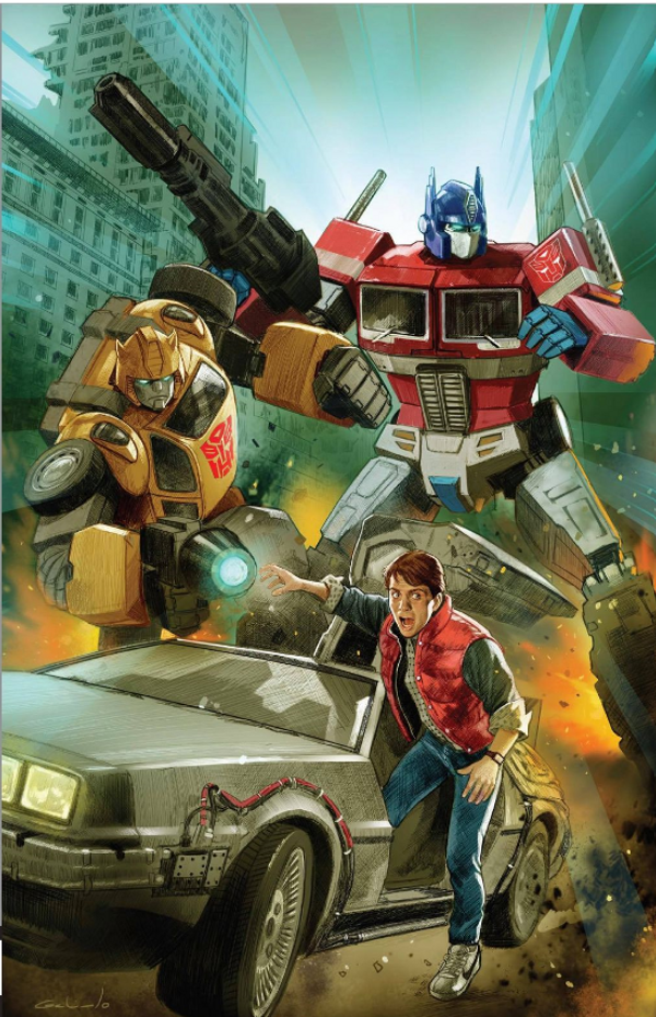 Transformers/Back To The Future #1 (Jolzar Collectibles Edition) Value ...