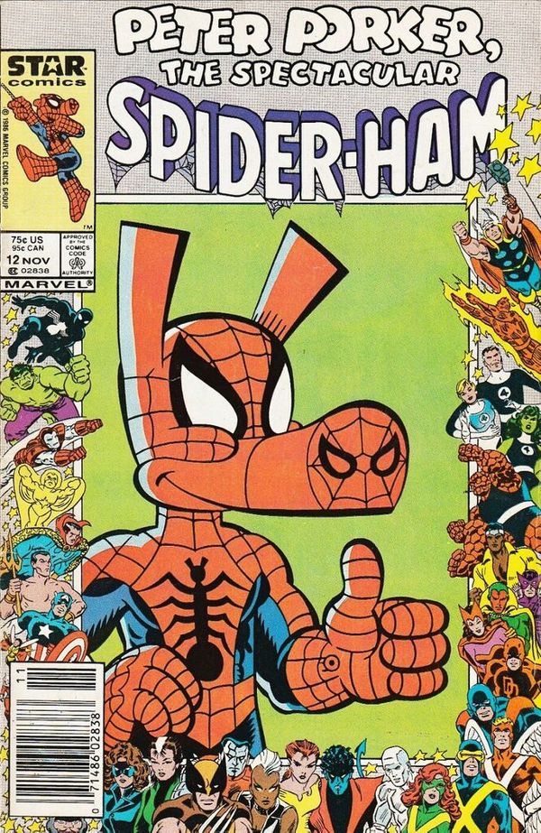 Peter Porker, The Spectacular Spider-Ham #12 (Newsstand Edition) Value ...