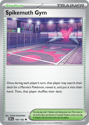 Spikemuth Gym (Trainer: Stadium) (169/182) - Destined Rivals (Reverse ...