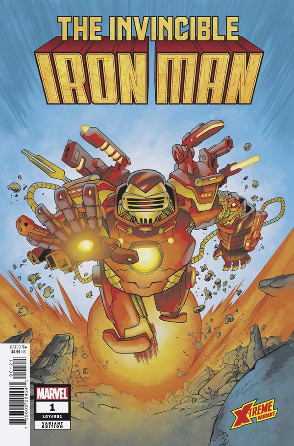 Invincible Iron Man #1 (Shalvey X-treme Marvel Var) Value - GoCollect (invincible-iron-man-1 ...