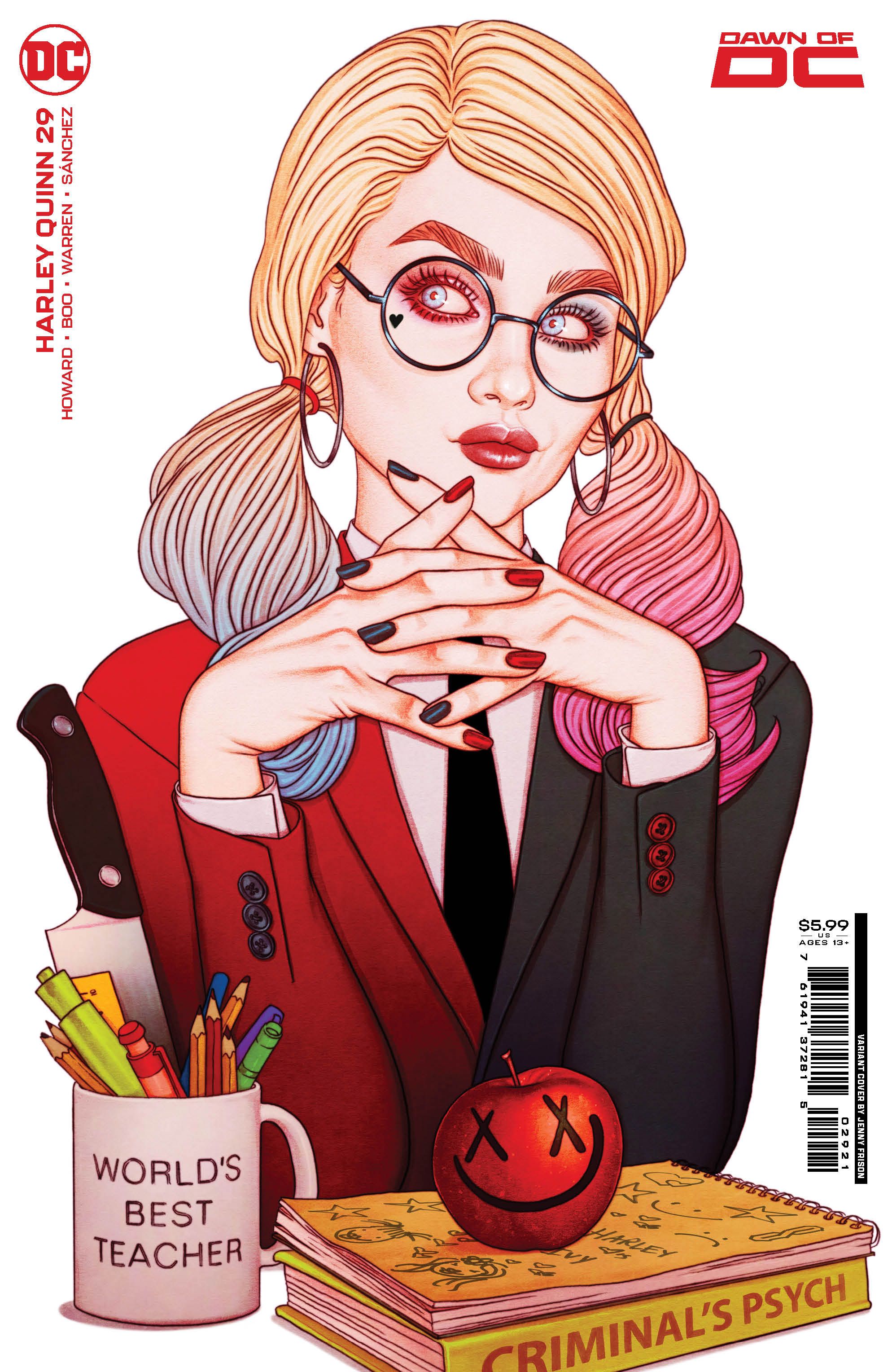 Harley Quinn #29 (Cvr B Jenny Frison Card Stock Var) Value - GoCollect