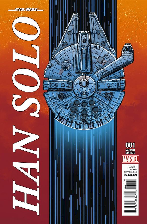 Han Solo #1 (Millenium Falcon Variant Cover) Value - GoCollect (han ...