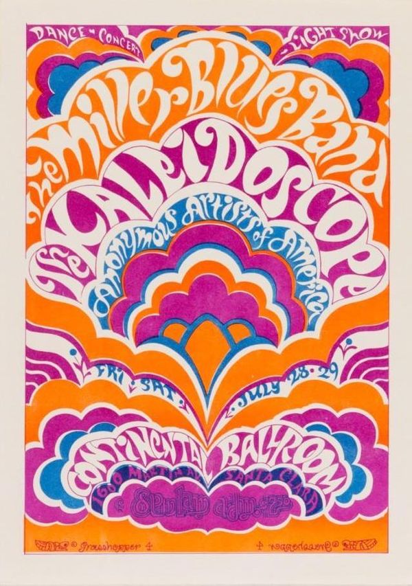 Steve Miller Blues Band Continental Ballroom HANDBILL 1967 Value ...