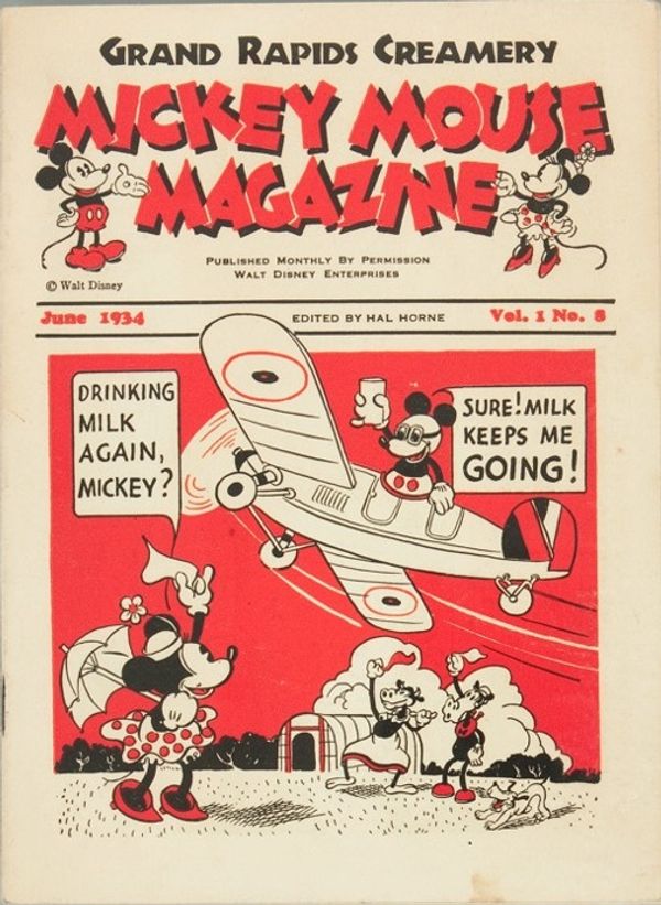 Mickey Mouse Magazine #v1#8 Value - GoCollect (mickey-mouse-magazine-v1-8 )