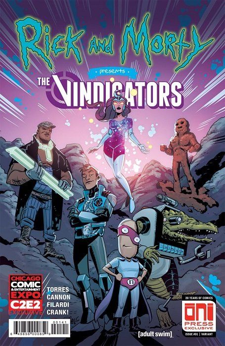 Rick and Morty Presents The Vindicators #1 (C2E2 Edition) Value - GoCollect