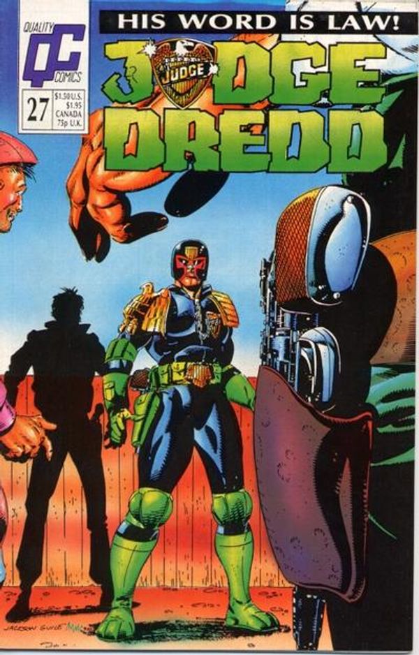 Judge Dredd #27 Value - GoCollect (judge-dredd-27-1 )