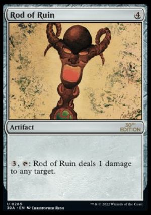 Rod of Ruin (Magic 30th Anniversary Edition) Value - GoCollect