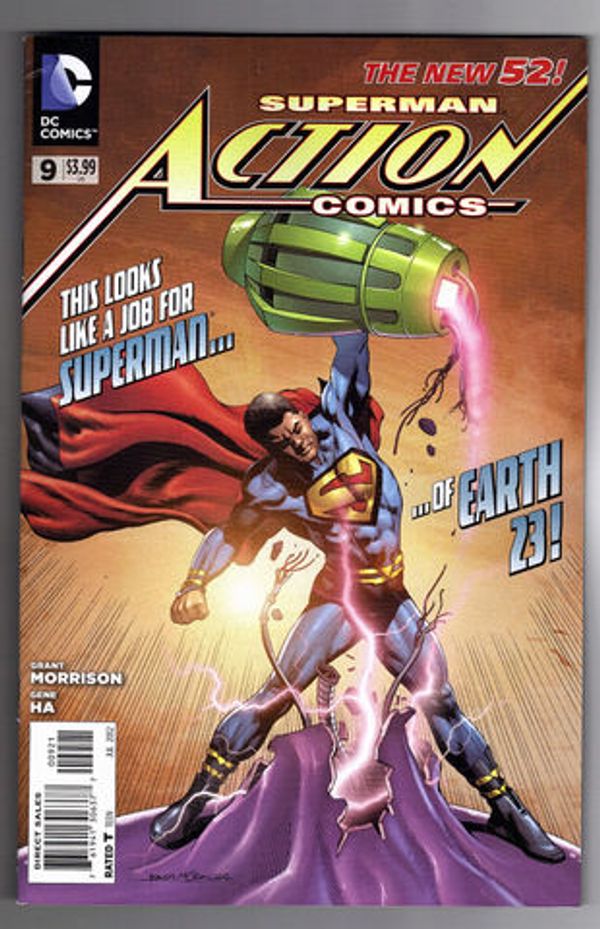 Action Comics #9 (Variant Cover) Value - GoCollect (action-comics-9 ...