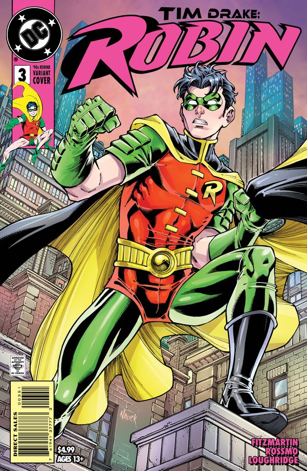 Tim Drake: Robin #3 (Cvr C Todd Nauck 90s Cover Month Card Stock Var ...