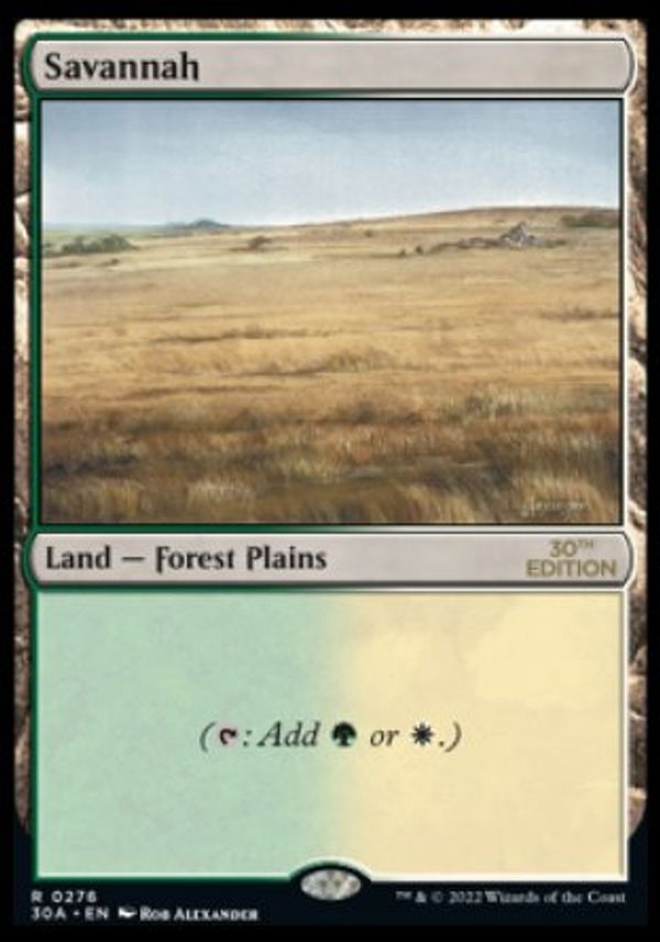 Savannah (Magic 30th Anniversary Edition) Value - GoCollect (savannah-magic-30th-anniversary ...