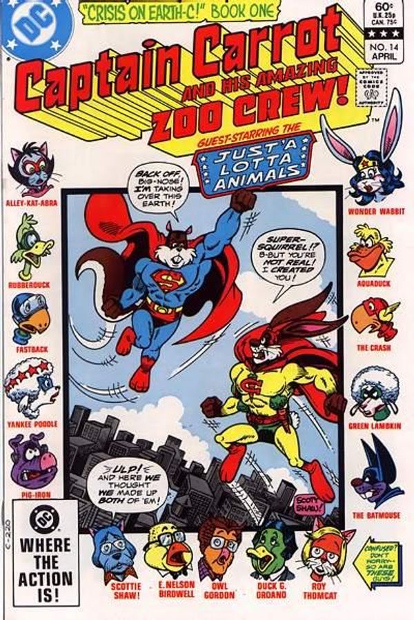 Captain Carrot and His Amazing Zoo Crew #14 Value - GoCollect (captain ...