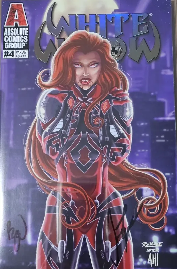 White Widow #4 (Tainted Blood Edition) Value - GoCollect (white-widow-4-tainted-blood-edition )