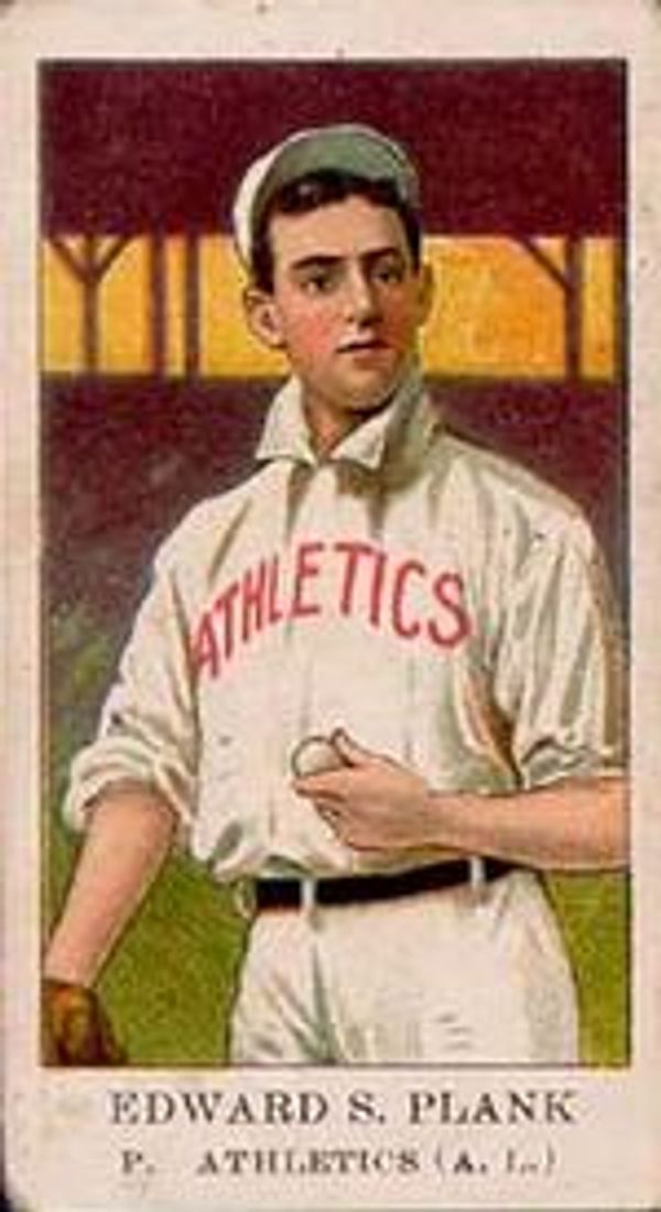 Eddie Plank 1909 American Caramel (E91-B) Value - GoCollect (eddie ...