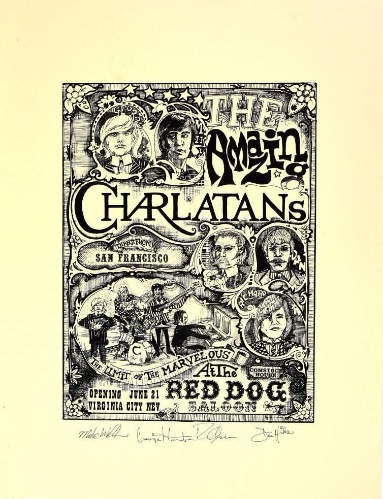 The Charlatans Red Dog Saloon REPRINT 1965 Value - GoCollect