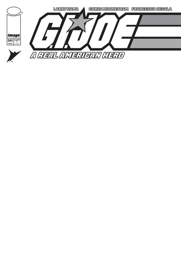 G.I. Joe: A Real American Hero #301 (Cvr D Blank Sketch Var) Value ...