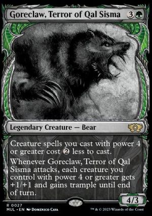 Goreclaw, Terror of Qal Sisma (Multiverse Legends) Value - GoCollect