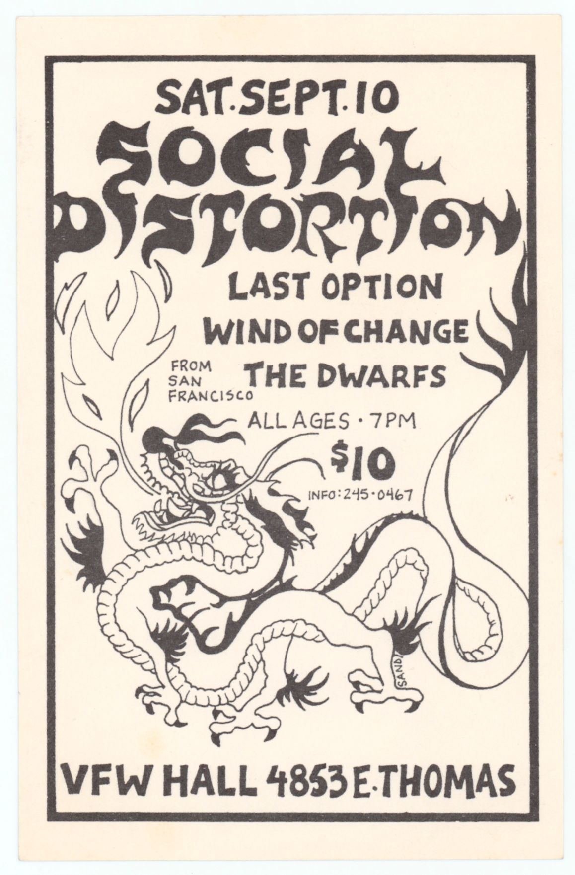 Social Distortion Concert Posters Values - GoCollect (social-distortion )