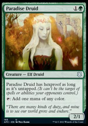Paradise Druid (D&D Forgotten Realms Commander Decks) Value - GoCollect