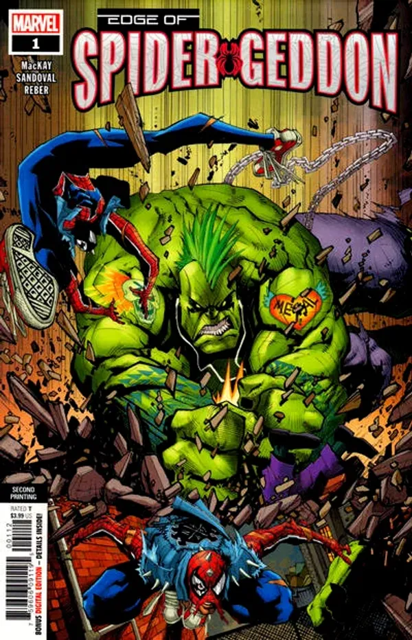 Edge of Spider-Geddon #1 (2nd Printing) Value - GoCollect (edge-of ...