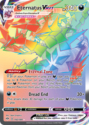Eternatus VMAX (192/189) - Darkness Ablaze Value - GoCollect