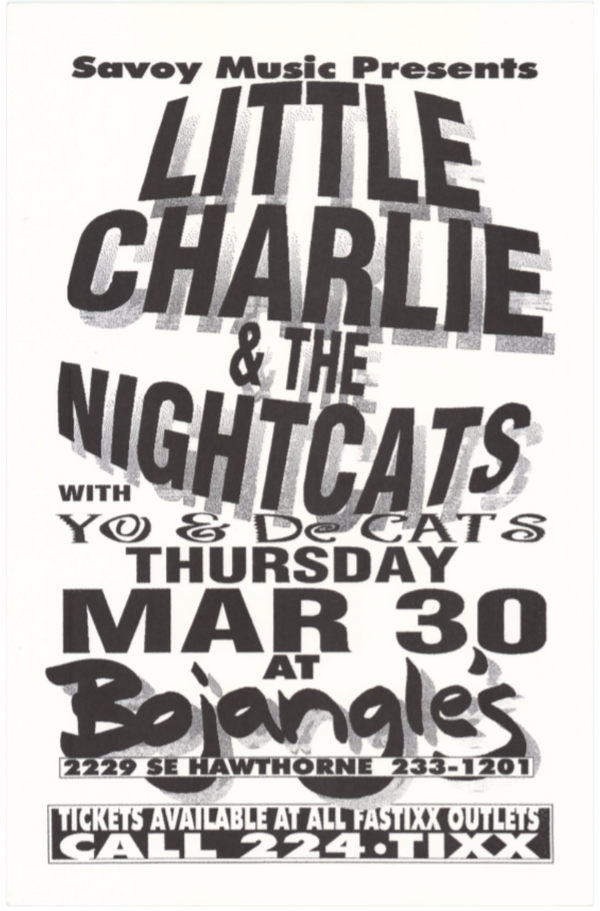 Little Charlie & the Nightcats at Bojangle's Restaurant & Lounge Value ...